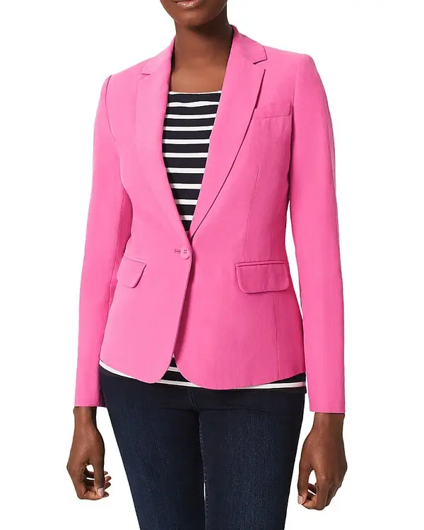 HOBBS LONDON Silk Linen Blazer