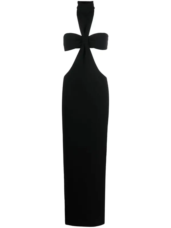 monot cut out dress MONOT Diamond Cutout Dress in Red