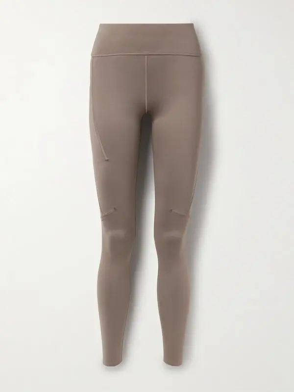 On Performance Stretch Recycled Leggings - Gray