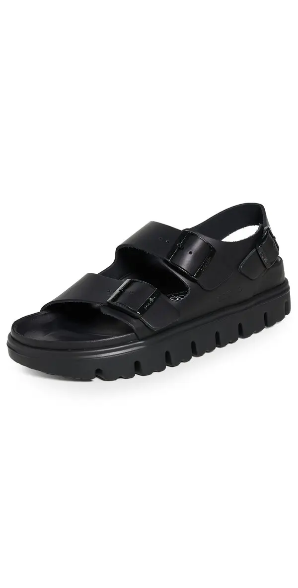 BIRKENSTOCK Milano Chunky Platform Sandals - Black