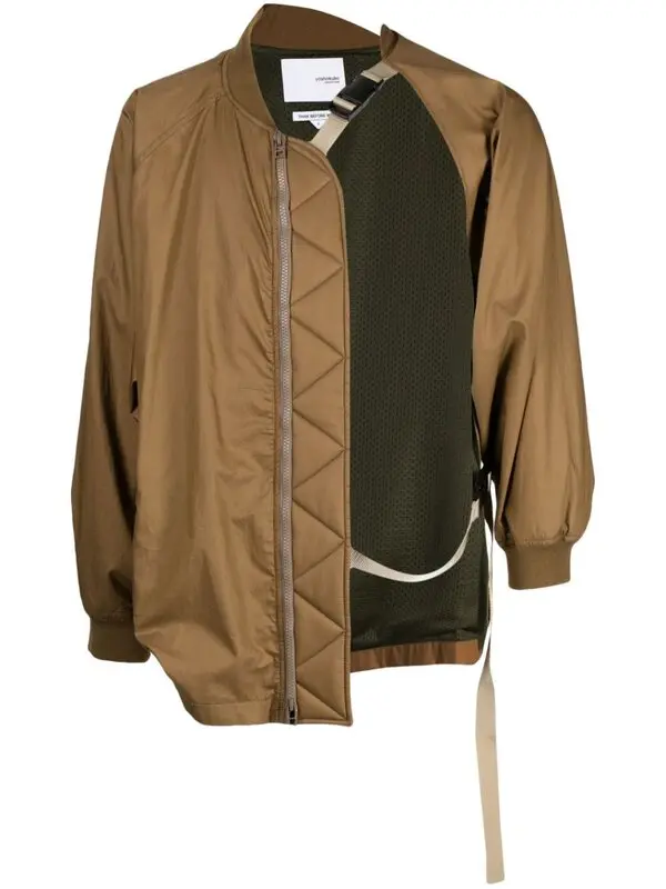 YOSHIOKUBO Asymmetric Bomber Jacket
