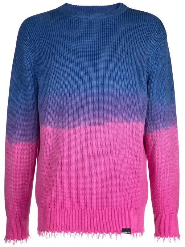 MAUNA KEA Ribbed-knit Jumper - Blue