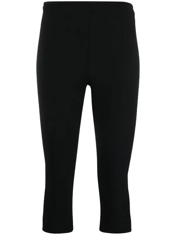 Tory Burch Cropped Crepe Leggings