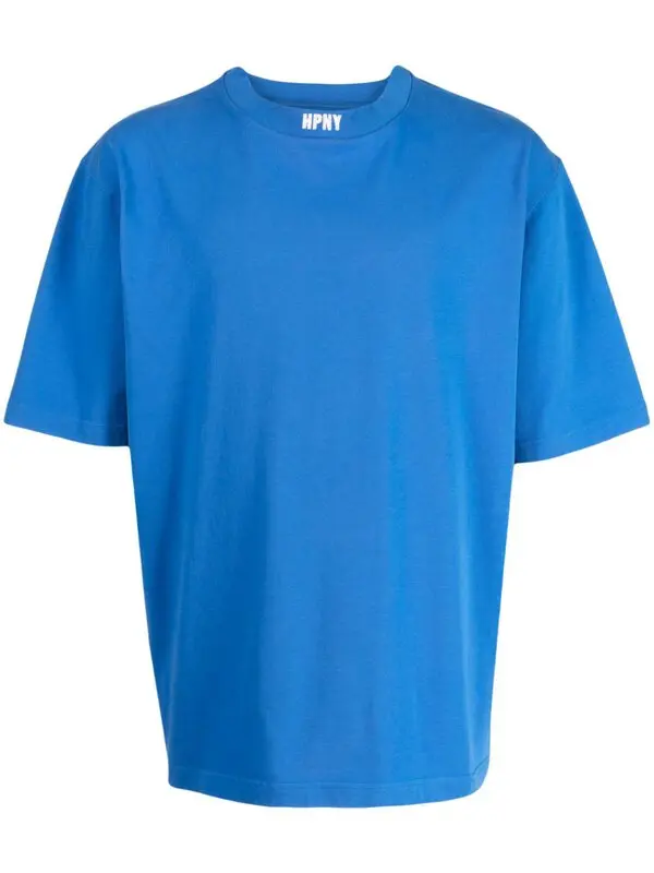 Heron Preston Hpny-print Short-sleeve T-shirt - Blue