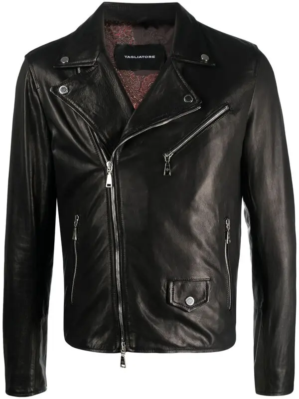 Tagliatore Leather Jacket