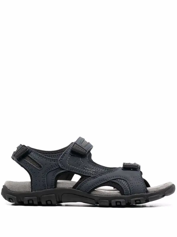 Geox Embossed Logo Sandals - Blue