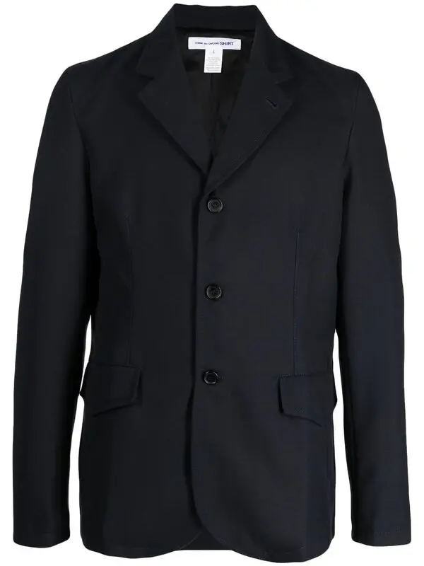 Comme Des Garçons Single-breasted Peak-lapels Blazer