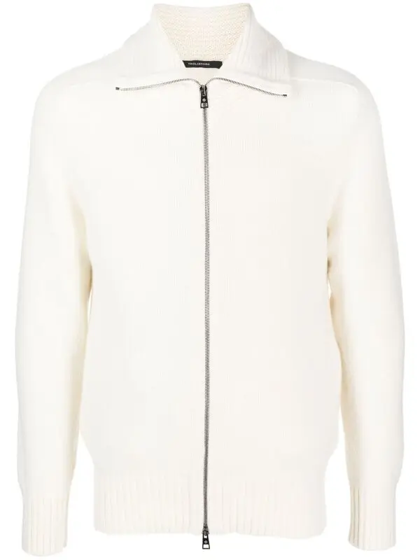 Tagliatore Zip-up Knitted Jumper