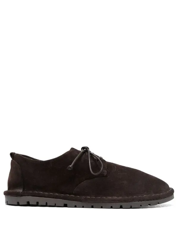 Marsèll Lace-up Suede Oxford Shoes - Brown