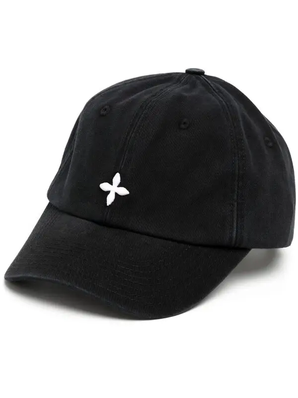 Buy SMFK Logo-embroidered Cap - Black At 10% Off | Editorialist