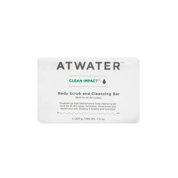 ATWATER Clean Impact Body Scrub And Cleansing Bar - One-color