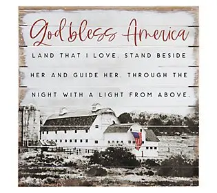 SINCERE SURROUNDINGS 14' God Bless America Perf Ect Pallet