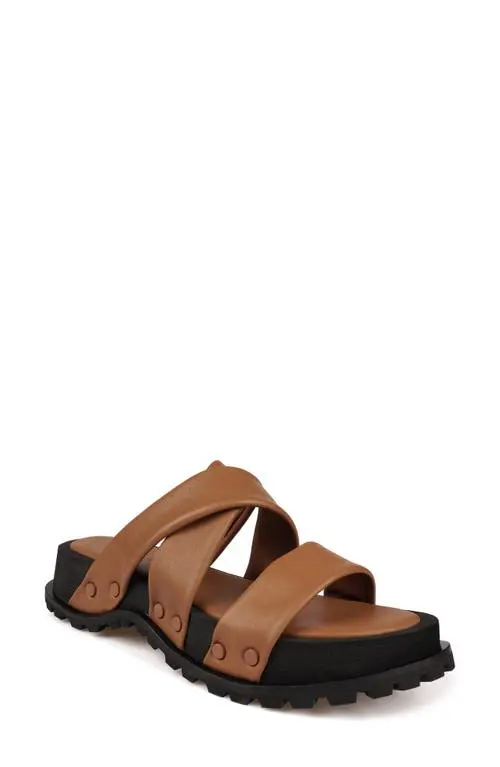 ARTISAN CRAFTED BY ZIGI Elixa Platform Sandals - Saddle