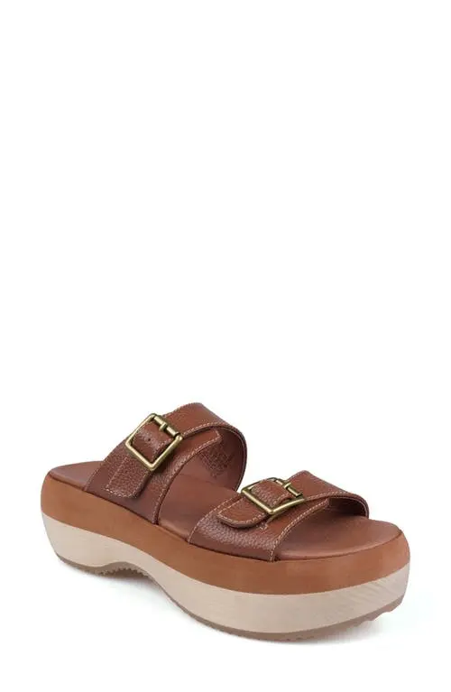 ARTISAN CRAFTED BY ZIGI Bernat Platform Sandals - Saddle