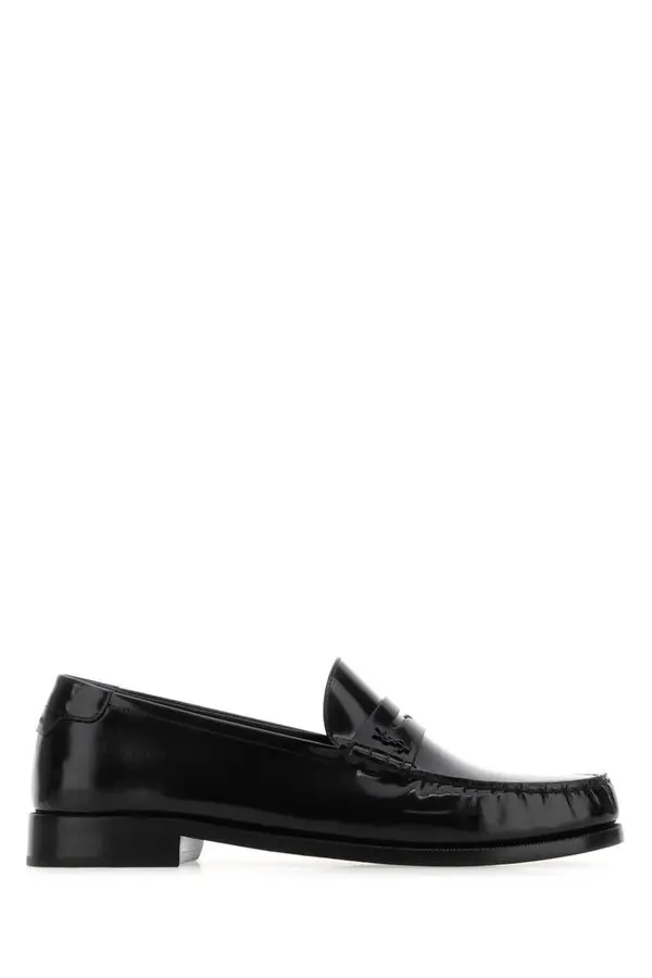 Saint Laurent Magnum Loafers - Black