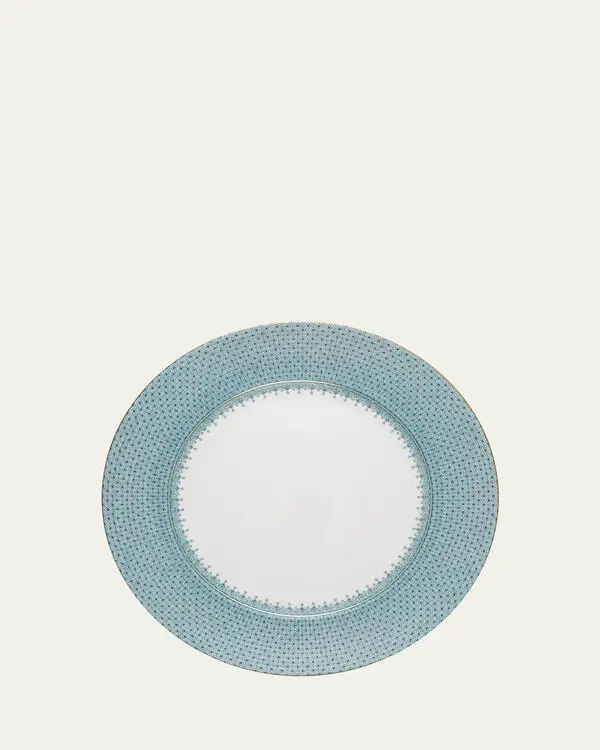 MOTTAHEDEH Lace Service Plate - Turquoise