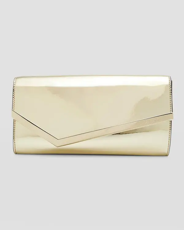 JIMMY CHOO Emmie Clutch - Gold