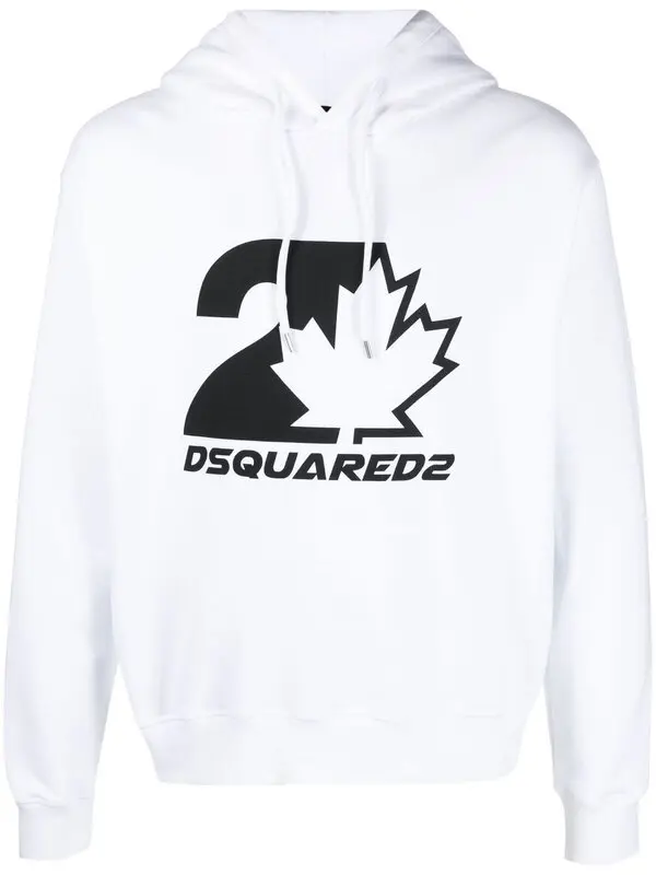 Dsquared2 Logo-print Drawstring Hoodie