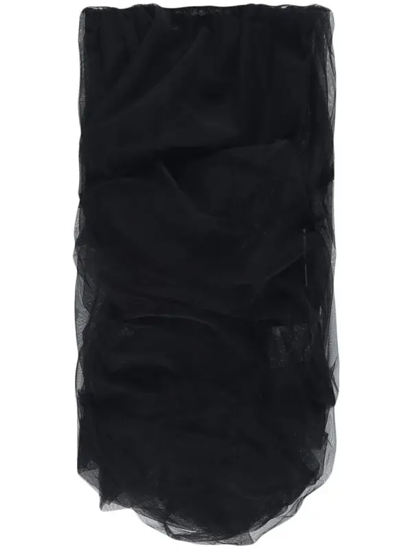 Attico Eita Semi-sheer Minidress