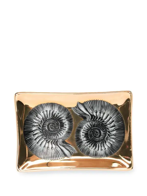 FORNASETTI Giro Di Conchiglie Porcelain Ashtray