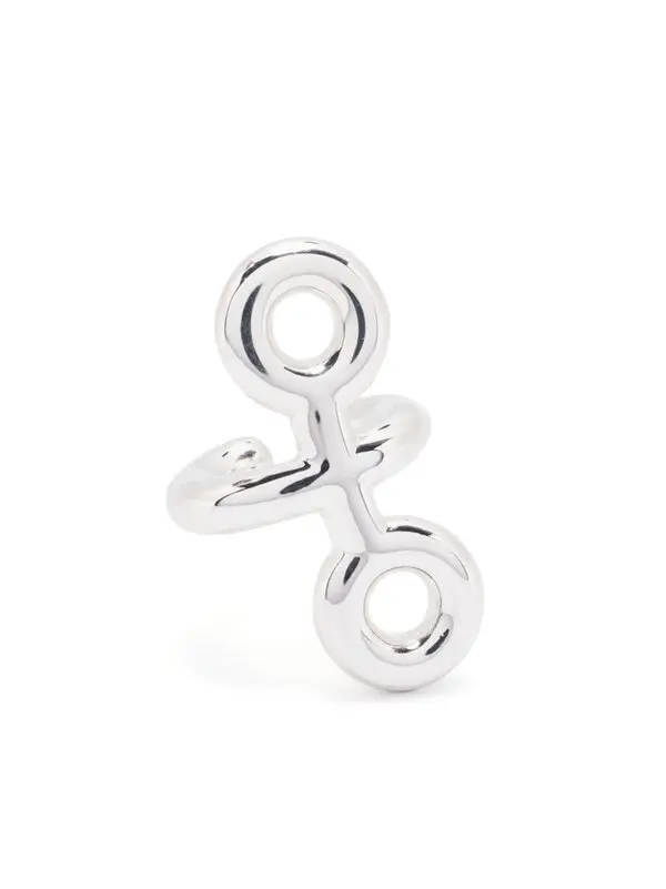 Charlotte Chesnais Binary Chain Ear Cuff