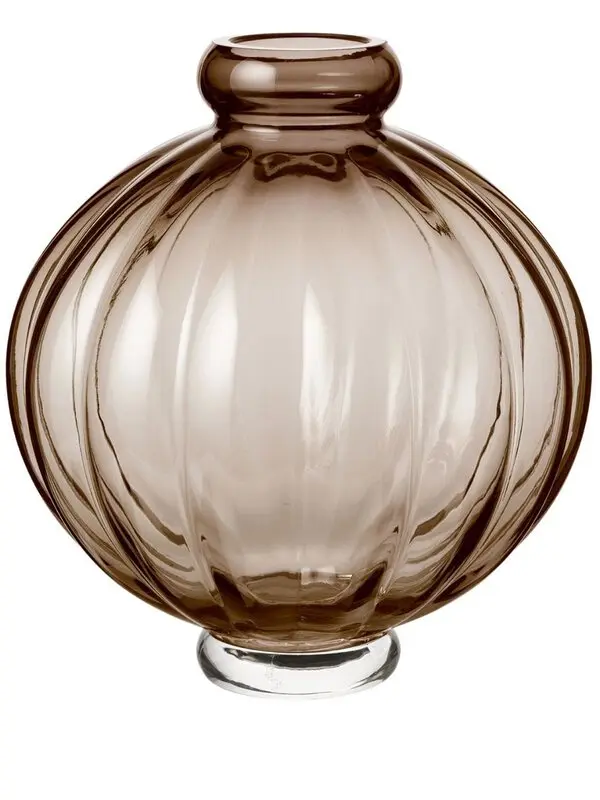 LOUISE ROE Balloon 01 Glass Vase - Brown