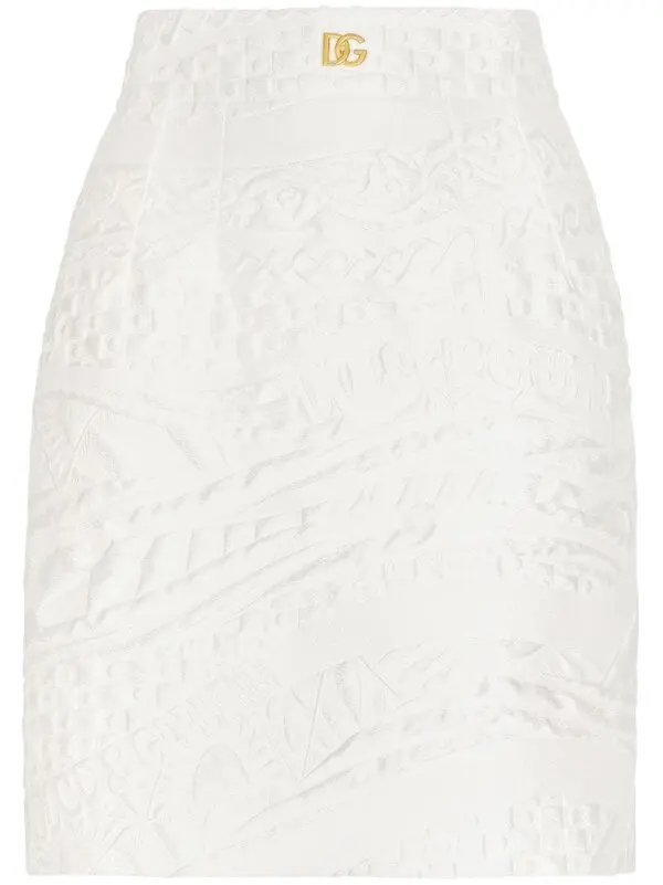 Dolce & Gabbana Brocade Mini Skirt