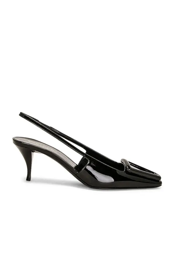 Saint Laurent 24 Slingback Pump - Nero