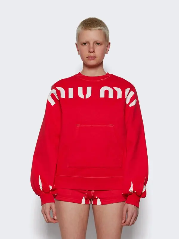 Miu Miu Cotton Sweatshirt