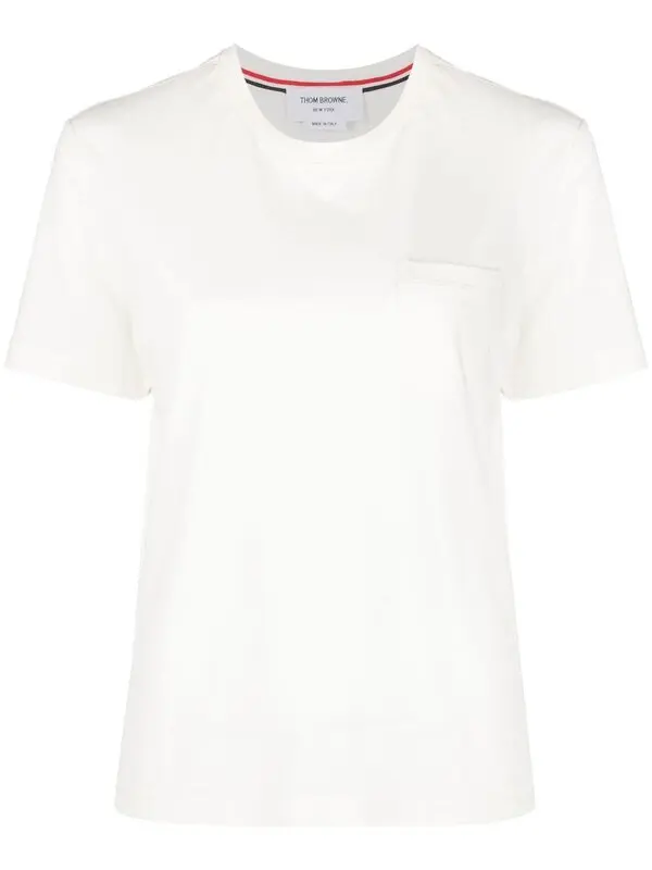 Thom Browne Chest Patch-pocket T-shirt