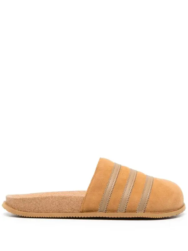 Adidas Adimule Lea Mules - Brown