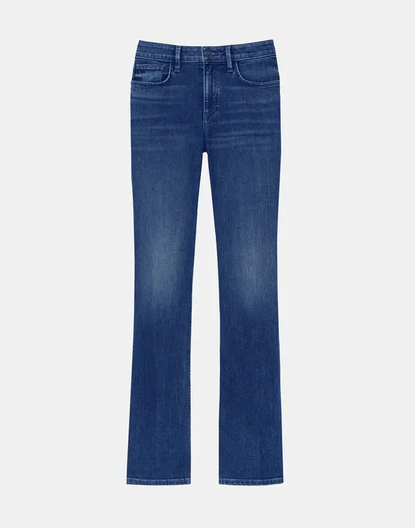 Lafayette 148 New York L148 Denim Mercer Kick-flare Jean - Empire Indigo