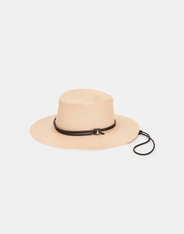 Lafayette 148 New York Straw Bolero Hat