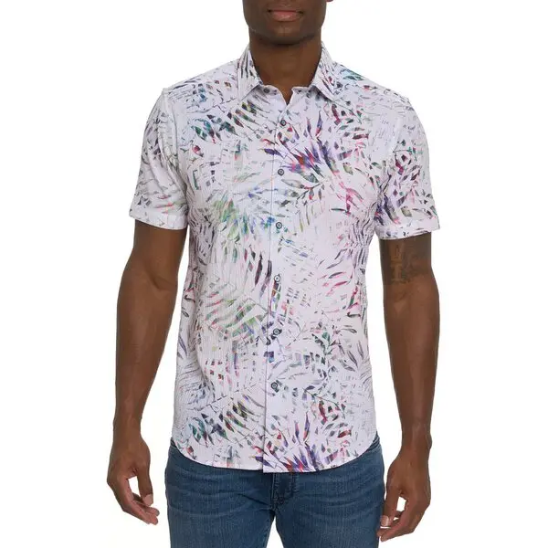 Robert Graham The Roxy Seersucker Short Sleeve Button-up Shirt