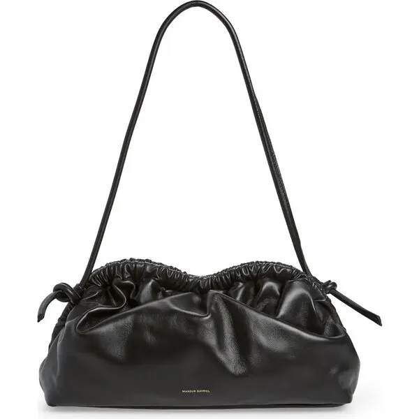 MANSUR GAVRIEL Small Cloud Clutch - Black/flamma