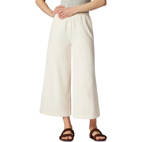 Joie Arden Terry Wide Leg Pants - Porcelain