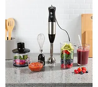 CLASSIC CUISINE 6-speed 4-in-1 Immersion Blender