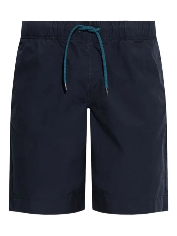 Paul Smith Logo Cotton Shorts