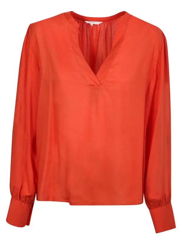 XACUS Blouse With Elastic Cuffs