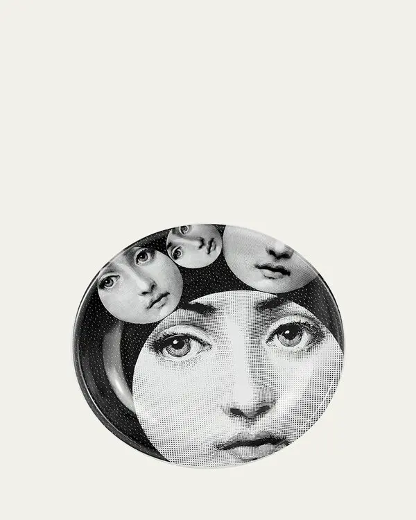 FORNASETTI Round Ashtray Tema E Variazioni N.242
