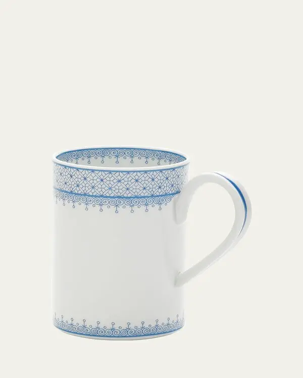 MOTTAHEDEH Cornflower Lace Mug - Lt. Blue