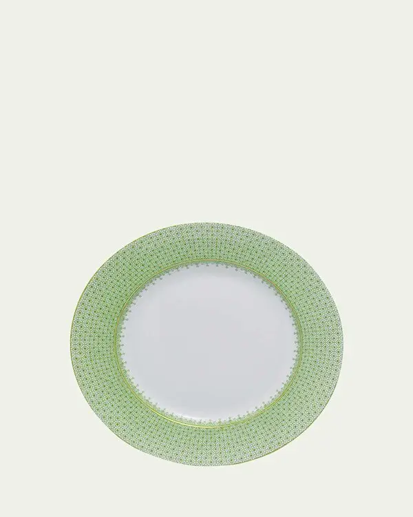 MOTTAHEDEH Apple Lace Bread & Butter Plate - Lt. Green