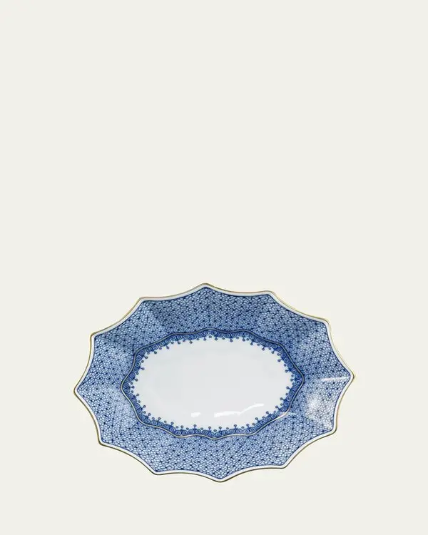 MOTTAHEDEH Lace 12-sided Lobed Small Tray