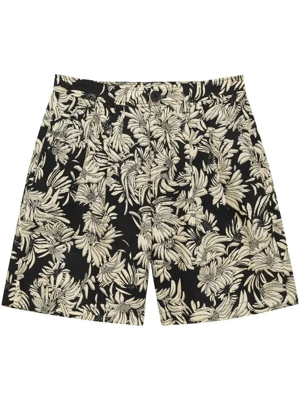 ANINE BING Carrie Floral-print Shorts