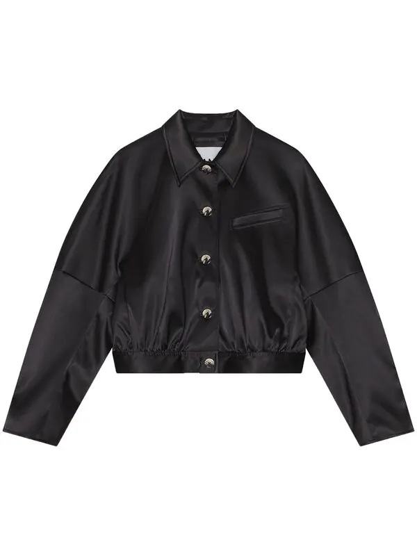 GANNI Long-sleeve Bomber Jacket
