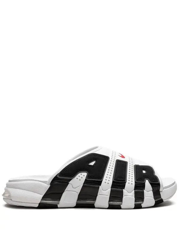 Nike More Uptempo Slides - White