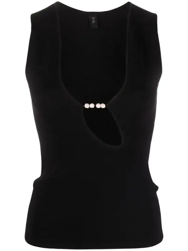 sir the label kinetic beaded dress Short Faux-Wrap Beaded Cocktail Dress