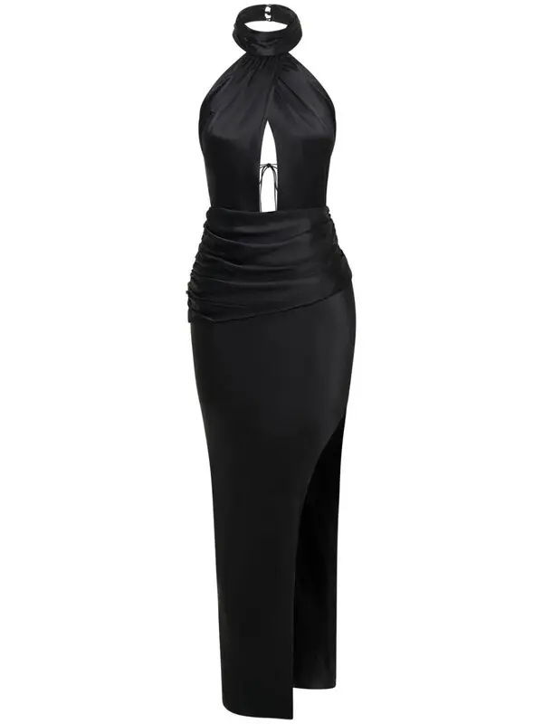 white christmas dresses Catalina Kisses Cut Out Maxi In White – Impressions Outlet main image 1
