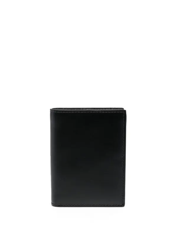 Comme Des Garçons Polka-dot Bifold Wallet - Black