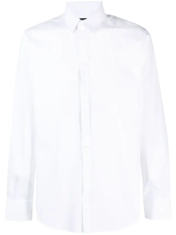 Dolce & Gabbana Long-sleeve Cotton Shirt - White